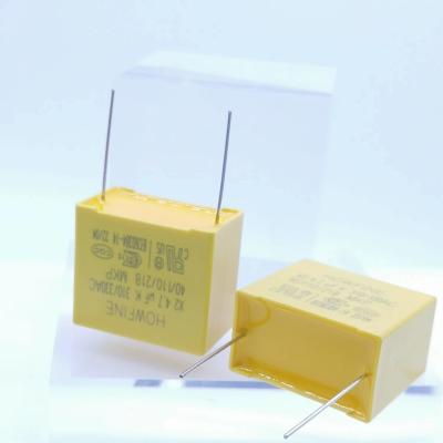 China van de het Polypropyleencondensator van 475K 310V X2 de Veiligheid Gemetalliseerde Gele Kleur Te koop