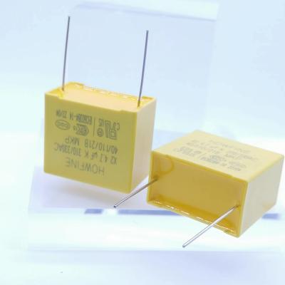 Cina colore giallo del condensatore del polipropilene metallizzato sicurezza di 475K 310V X2 in vendita