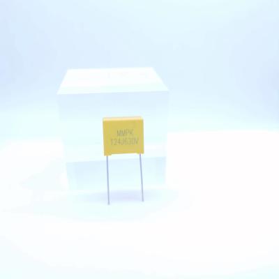 China Elektronischer beleuchtender Resonanz-Kondensator 124J/630V P15mm 0.12uF zu verkaufen