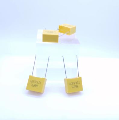 China Elektronischer beleuchtender Resonanz-Kondensator 124J/630V P15mm 0.12uF zu verkaufen