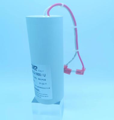 China Axial Metallized Polypropylene Film Pulse Capacitor 100UF 2600V 50 * 140mm for sale