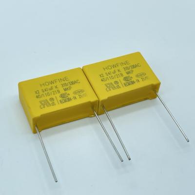 Cina Condensatore metallizzato a forma di scatola stabile MKP anticorrosivo X2 del film in vendita