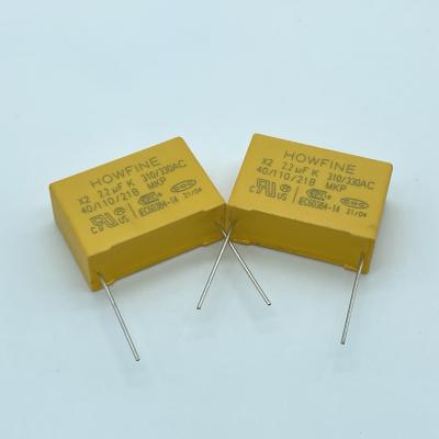 China De gele Regendichte Condensator van de het Polypropyleenfilm van 225K/310V Metalized Te koop
