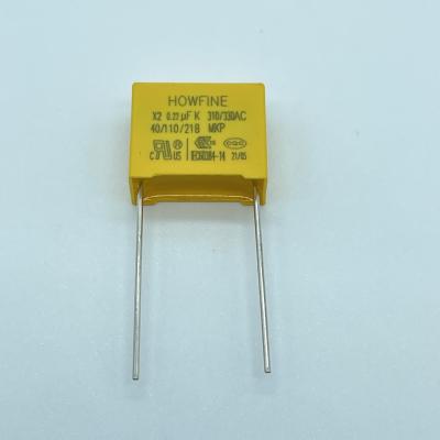 Cina Condensatore materiale Heatproof 0.22uF di sicurezza X2 dei pp resistente alla corrosione in vendita