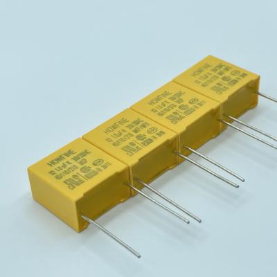 China Anti Interference Box Capacitor Polypropylene Film X2 Type Rustproof for sale