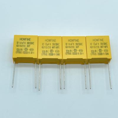 China Anti Interference Box Capacitor Polypropylene Film X2 Type Rustproof for sale