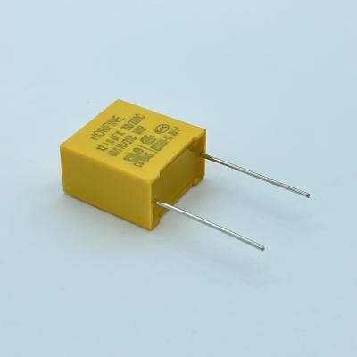China Anti Interference Box Capacitor Polypropylene Film X2 Type Rustproof for sale