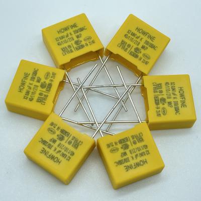 China UL hoogspanning Gemetalliseerde de Condensatoren Stabiele Hoogte 10mm van de Polypropyleenfilm Te koop
