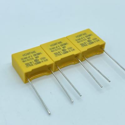 Cina Passo stabile metallizzato ad alta tensione 10mm dei condensatori del film del polipropilene dell'UL in vendita
