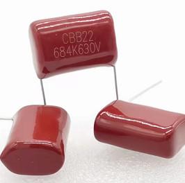 Cina Condensatore inossidabile del film del polipropilene 630V, condensatore ad alta frequenza del passo 22.5mm in vendita