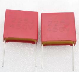 China metallisierter Polypropylen-Folienkondensator 2.2uF PBT KASTEN feuerverzögernd zu verkaufen