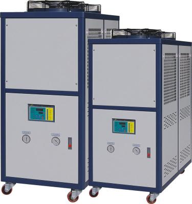 China O ar plástico e de borracha refrigerou o refrigerador do parafuso com compressor Semi-hermético à venda