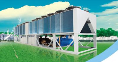 中国 集中制御 299.5kw の空気は HVAC システムのためのねじスリラーを冷却しました 販売のため