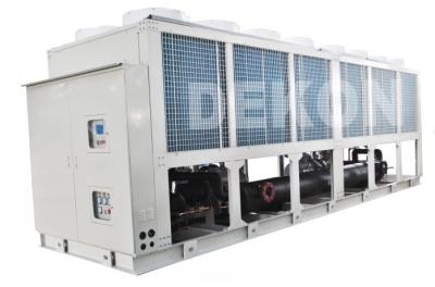 China Ventile el refrigerador refrescado 700KW del tornillo con la pompa de calor en venta
