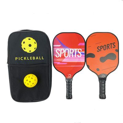 Cina Il sottaceto Padel ha messo la pagaia di Carbon Fiber Pickball della guardia del bordo di Pickelball Requet Pickleball con la palla in borsa in vendita