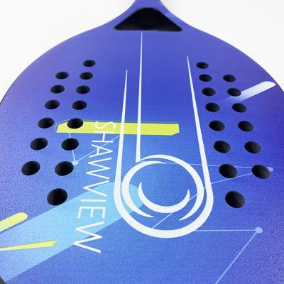 Cina Palas De Tennis Racchetta da paddle Pallone da spiaggia Composito in fibra di carbonio 18k in vendita