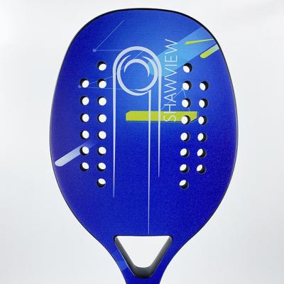 Cina Palas De Tennis Racchetta da paddle Pallone da spiaggia Composito in fibra di carbonio 18k in vendita