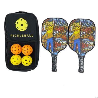 Cina Racchetta da pickleball da palestra Pagaie da pickleball stampate personalizzate in carbonio EVA in vendita