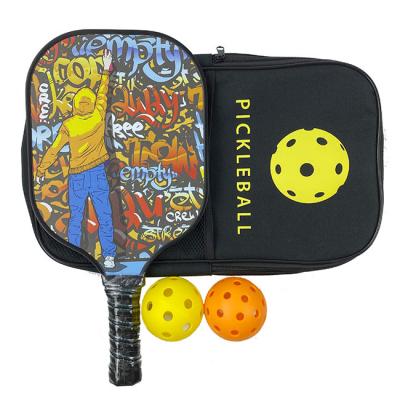 Cina Racchetta da pickleball da palestra Pagaie da pickleball stampate personalizzate in carbonio EVA in vendita