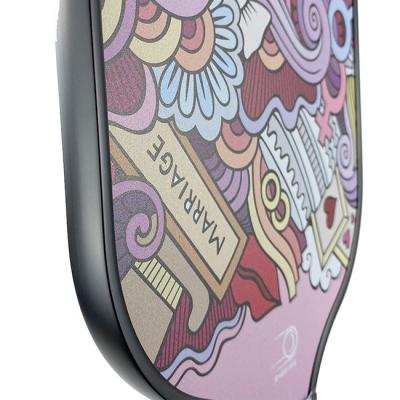 Cina Racchette per palline da paddle in grafite di carbonio Pp Honeycomb Pink Light Pickleball Paddle in vendita