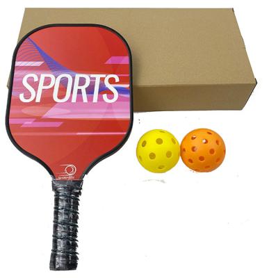 Cina Racchetta Pickleball in carbonio con nucleo a nido d'ape Stampa UV Paddle Pickleball in vendita