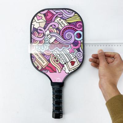 Cina Racchette Pickleball Paddle stampate personalizzate Testa in fibra di carbonio Grafite in vendita