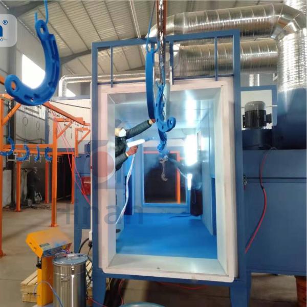 Quality Personalized Overhead Paint Line Conveyor Powder Coat Paint Line For Lightweight Items for sale