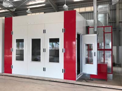 China La pintura de precisión se hace fácil con la iluminación distribuida uniformemente en nuestra cabina de pulverización en venta