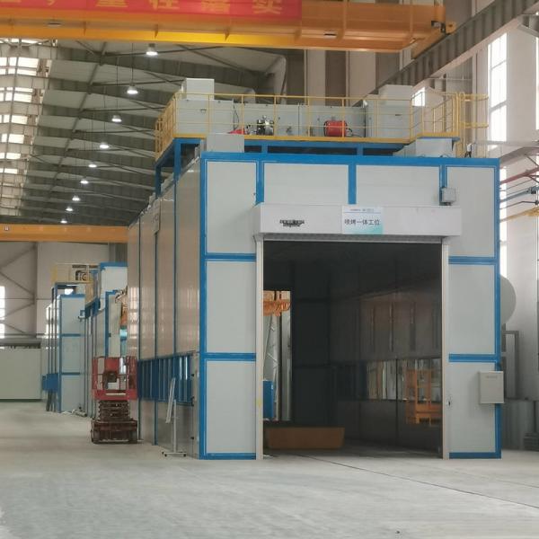 Quality Ventilation White Big Size Spray Booth Customizable Auto Spray Booth for sale