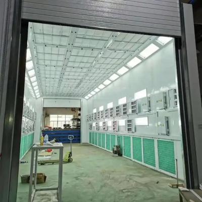 Cina Controllo elettronico personalizzabile cabina di verniciatura interna cabina di verniciatura interna ad alta capacità in vendita