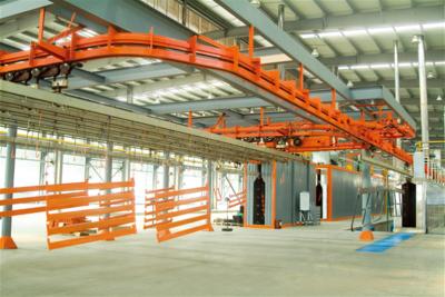 China Metallic Products Fully Automated Powder Coating Line for Industrial Coating Production for sale