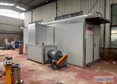 China Automated High-Temperature Paint Spray Booth with Thermal Curing Oven for sale