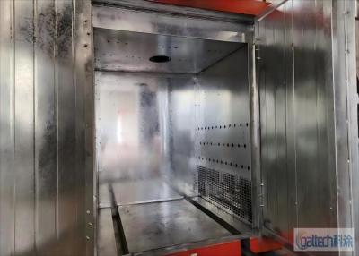 China Automated High-Temperature Paint Spray Booth with Thermal Curing Oven for sale