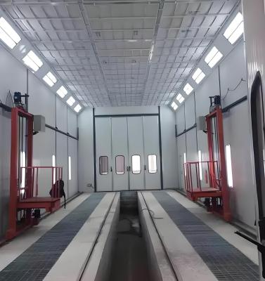 China Small Spray Paint Booth with Intelligent Baking Control System for sale