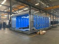 Quality Mobile Retractable Telescopic Spray Booths Car Painting Room with Electric for sale