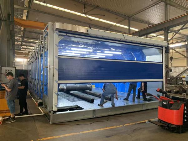 Quality Model CT-RT-Series Industrial Retractable Mobile Spray Booth for sale