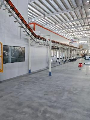 China Automated Finish Line Powder Coating Paint Lines Precision Roller Clear Coat Spray Paint Line for sale
