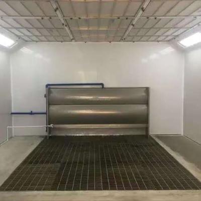 China Dust Free Water Curtain Spray Booth Baking Room for Industrial Furniture for sale