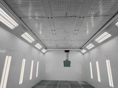 China Precision Series Car Spray Booth with Integrated Robotic IR Curing System for sale