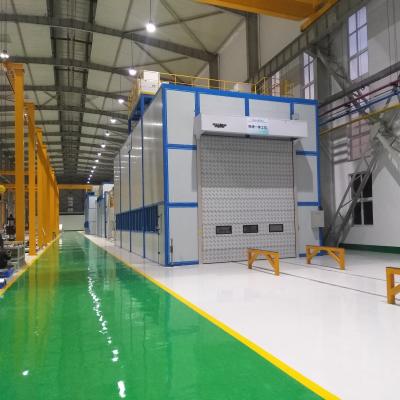 China Flawless Protection Specialized Overhead Conveyor Powder Coating Conveyor For Intricate Products for sale