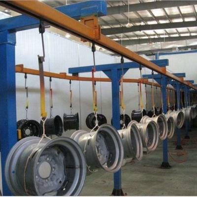 China Customized Overhead Conveyor Paint Line Line Painting Paint For Heavy-Duty Products for sale