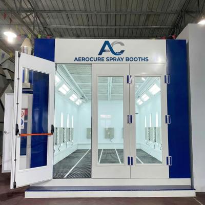China Electric Heating Auto Body Paint Booth 50Hz Car Spraying Oven For High Quality Finishes for sale
