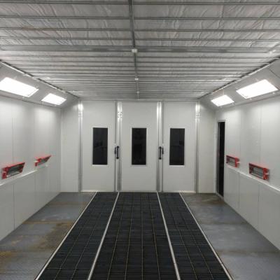 China Customizable Industrial Spray Booth with Explosion-Proof Safety and Energy-Efficient Airflow for sale