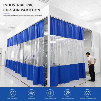 China Industrial Spray Booth Enclosure System (PVC Curtain Type) for sale