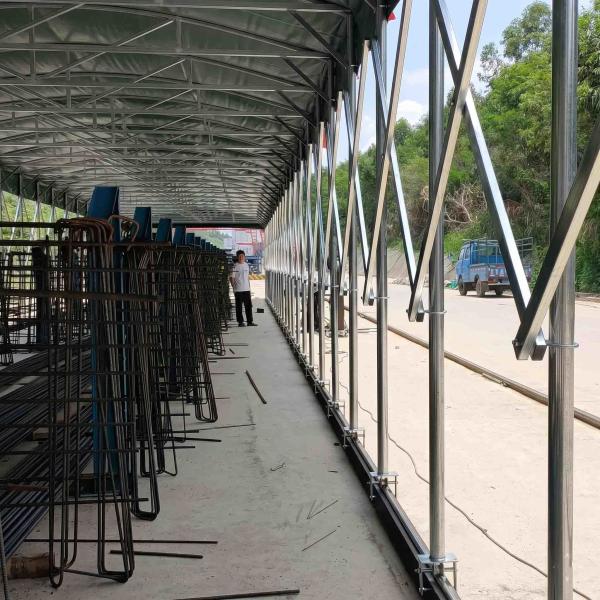 Quality Retractable Spray and Curing Tent System for Space-Saving Coating Solution for sale