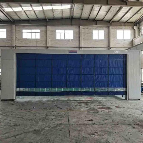 Quality Space-Saving Retractable Spray Booth for Compact Factory Layouts for sale