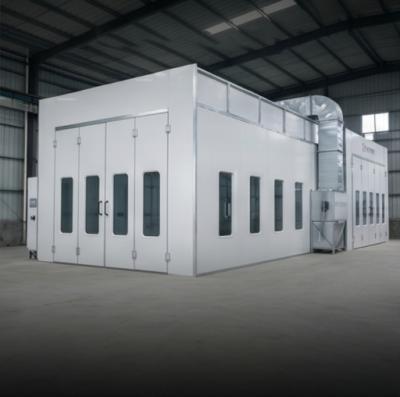 China Industrial Infrared Baking Spray Booth | Fast Curing Paint Cabin | CoatTech for sale