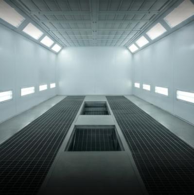 China Full Downdraft Industrial Paint Booth | Heavy Equipment Coating Line for sale