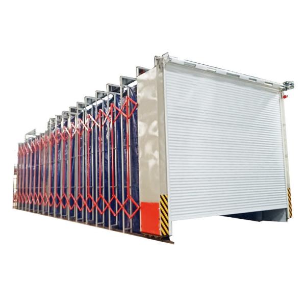 Quality Retractable Industrial Paint Booth & Telescopic Enclosure System for sale