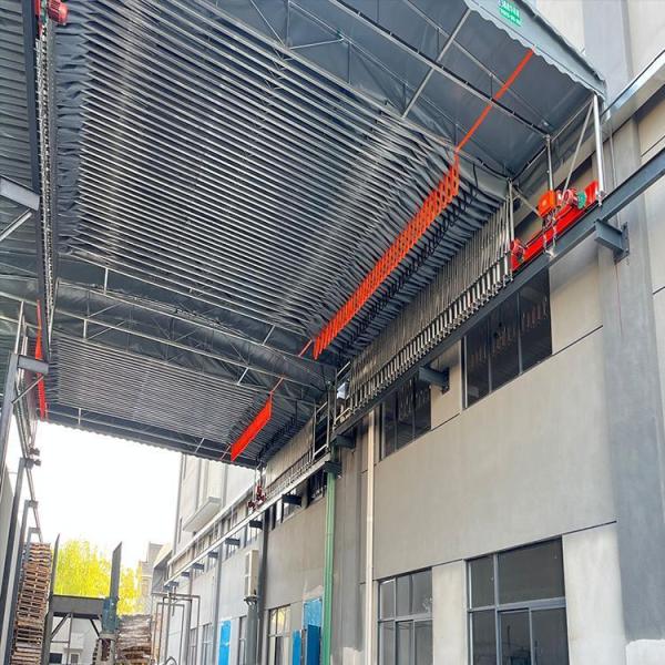 Quality Electric Telescopic Retractable Canopy System (Max 25m Span) | CoatTech for sale